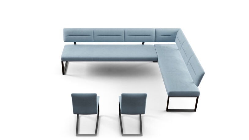 Essgruppen und Esstisch mit Bank online konfigurieren