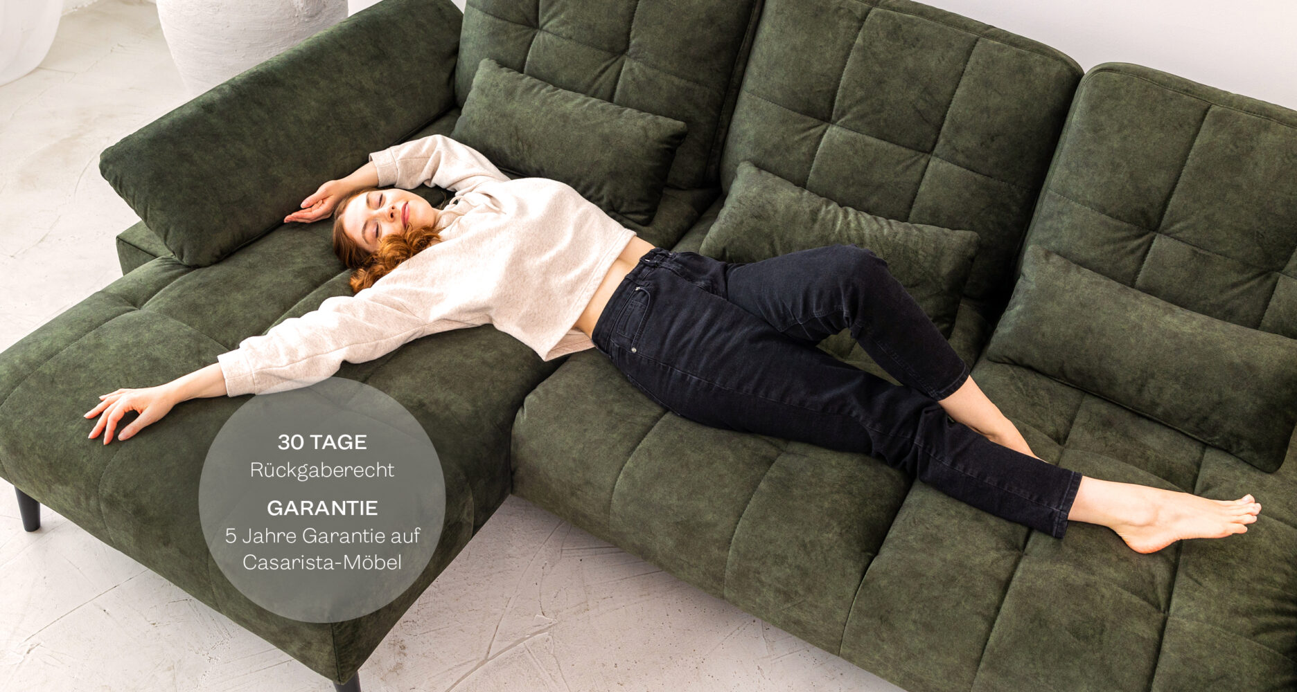 Sofa Konfigurator im Wunschmaß - Werde zum Sofa-Designer