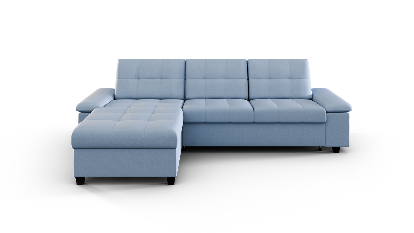 Elegantes Sofa Skandinavisch Schlaffunktion Ebenbild