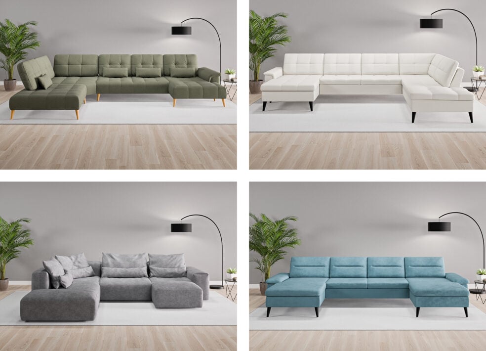 Lounge-Sofas | Mit viel Platz & Stil entspannen