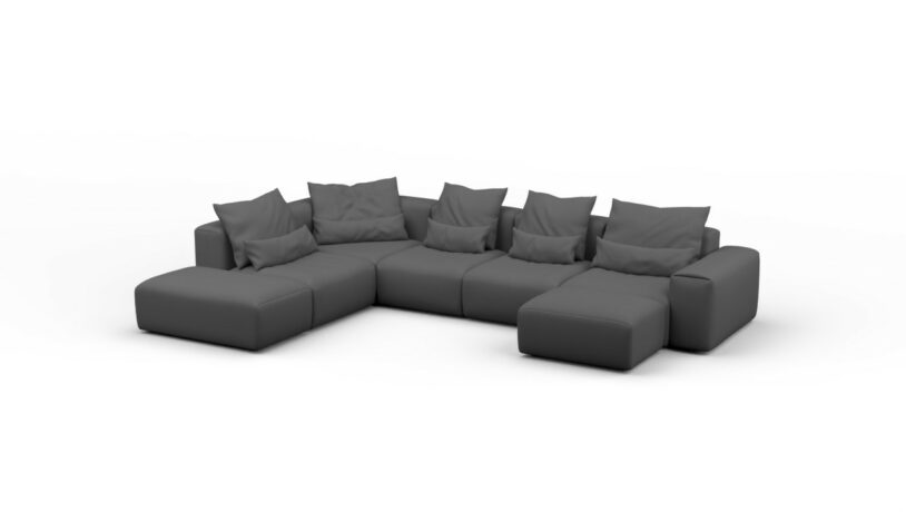 Modulares Sofa für höchste Ansprüche | Exklusive Qualität